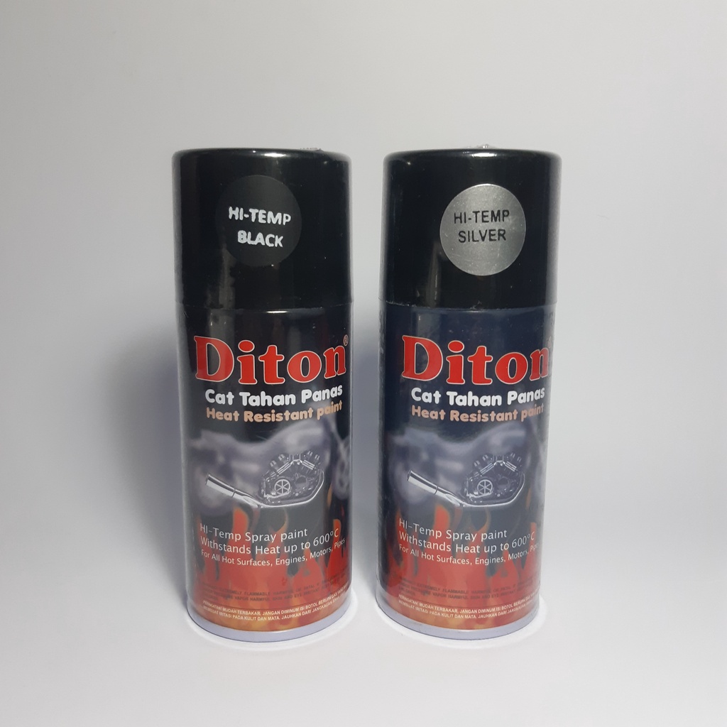 Jual Pilox Hi-Temp Diton 150cc / Cat Semprot Tahan Panas Diton | Shopee Indonesia