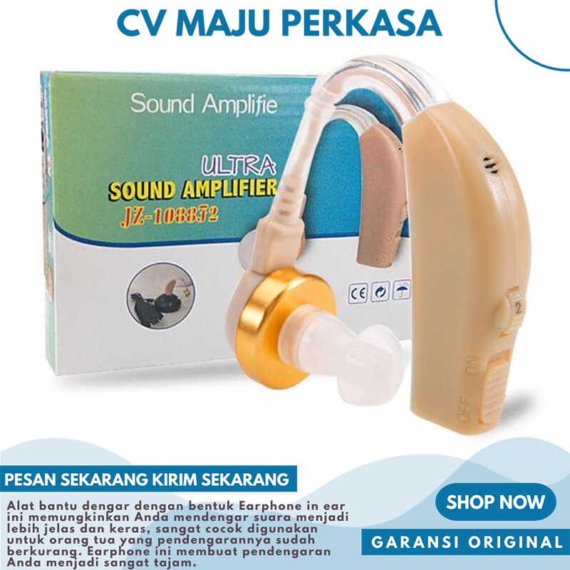 Jual ALAT BANTU DENGAR PENDENGARAN PENDENGAR TELINGAN TULI ORANG TUA BISA CAS CHARGER ORIGINAL ...