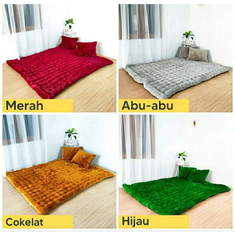 Jual Surpet / Kasur Lantai Gender 100*170 Bonus 2 Bantal | Shopee Indonesia