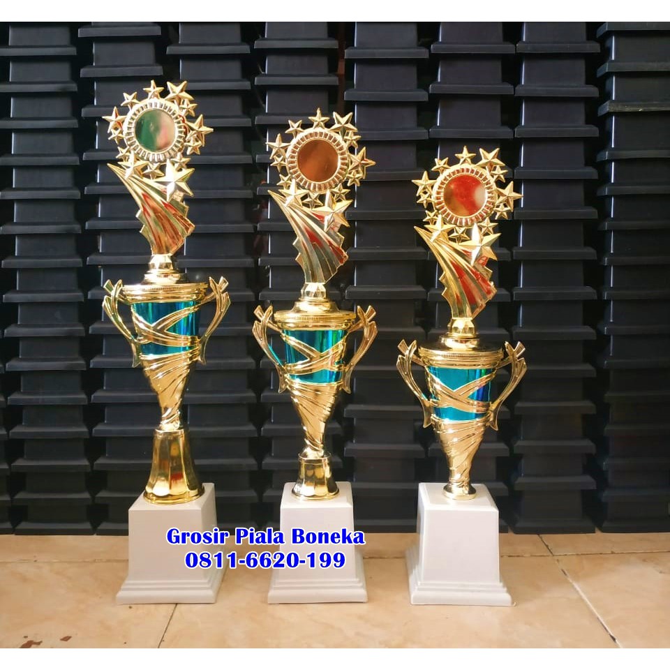 Jual PIALA/TROPHY MURAH SET 123 DUA PART IMPORT CHAMPION MTQ PRAMUKA | Shopee Indonesia