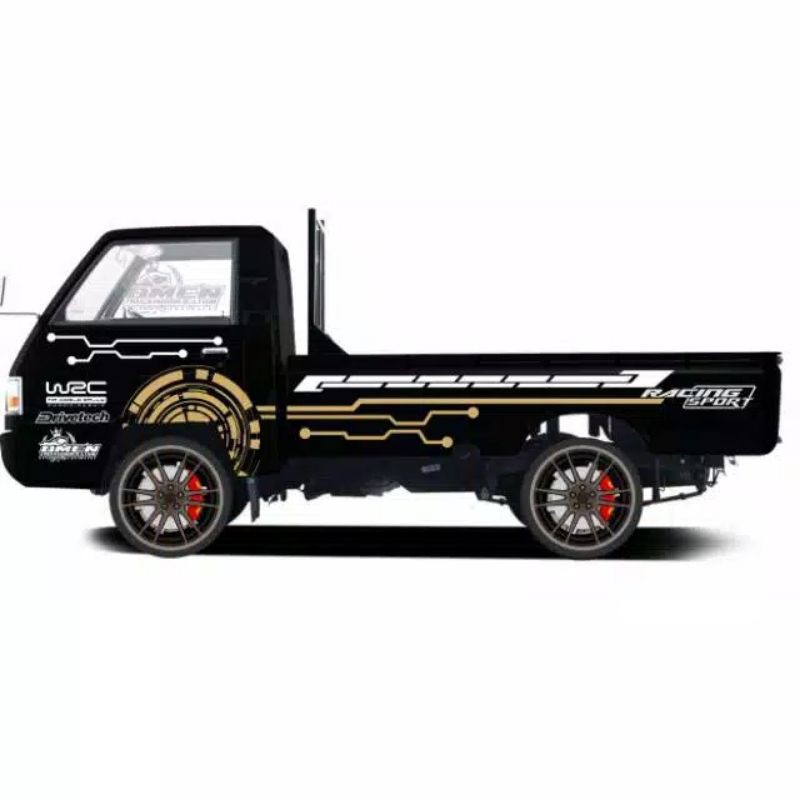 Jual terbaru list seticker body samping mobil L300 Carry pickup Gran ...