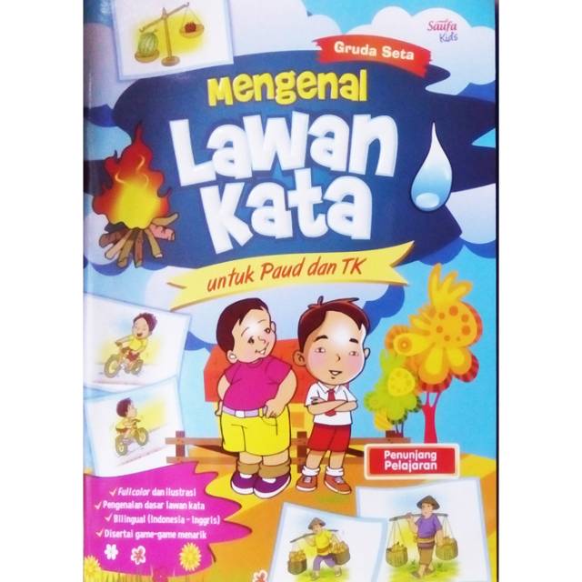 Jual Mengenal Lawan Kata Untuk Paud Dan TK - Family Area | Shopee Indonesia