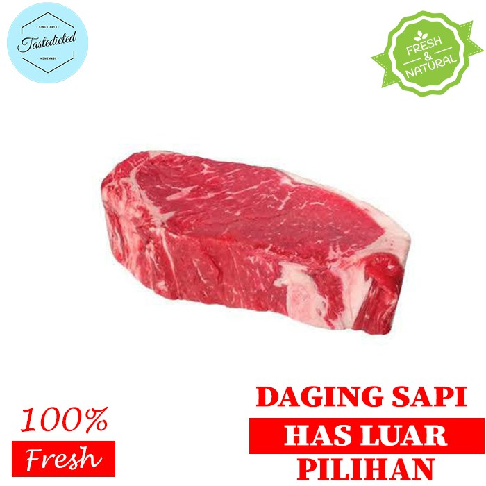 Jual DAGING SAPI KHAS LUAR 250 GRAM FRESH / DAGING SAPI HAS LUAR ...