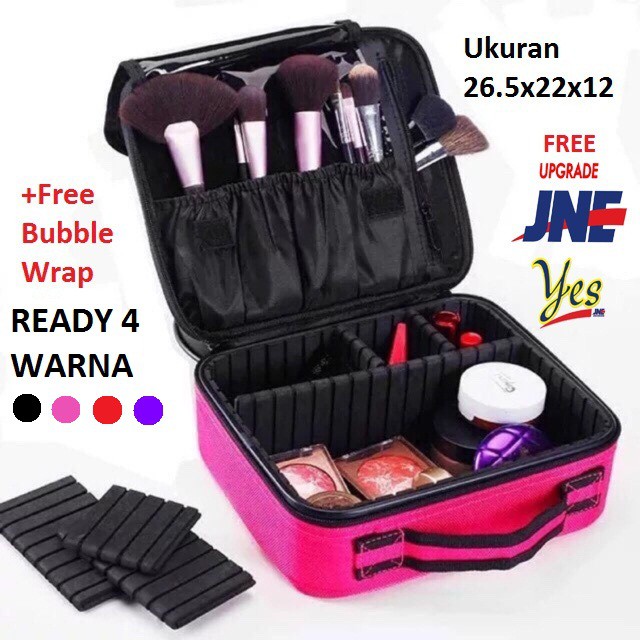 Jual COD/ TAS MAKEUP/BEAUTY CASE/ KOTAK KOSMETIK/KOTAK MAKEUP IMPORT ...