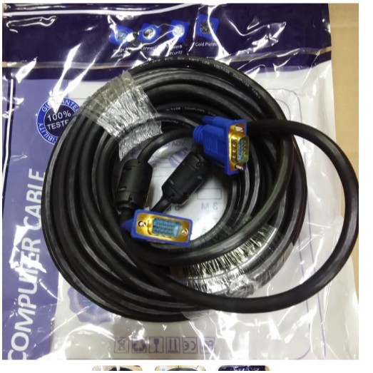 Jual Kabel VGA 20M Gold Plated - Kabel Vga 20 meter | Shopee Indonesia