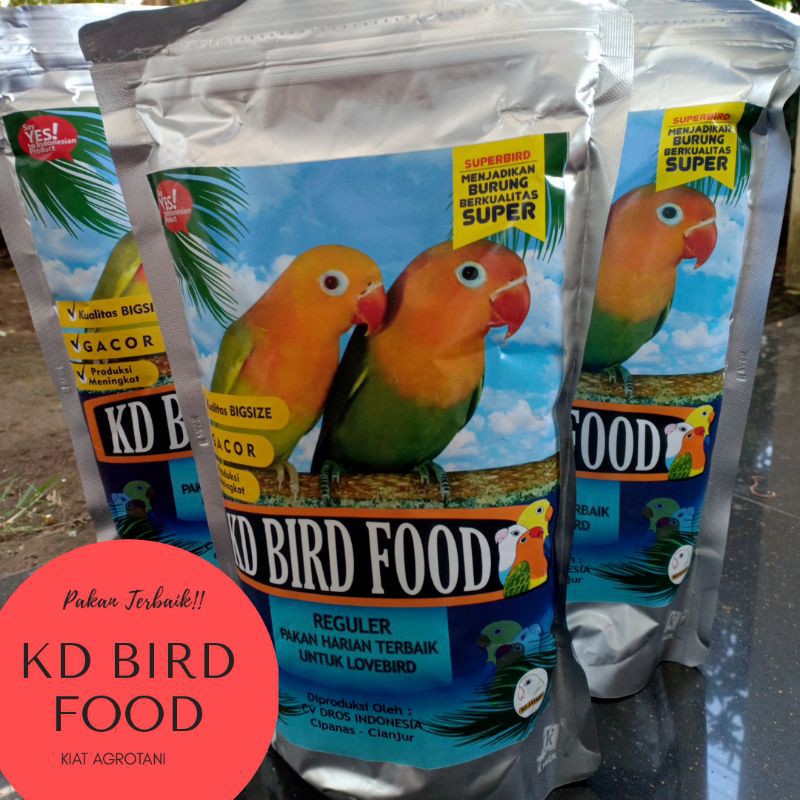 Jual Bird Food Pakan Burung Lovebird Terbaik Kodros(1 kg) | Shopee ...