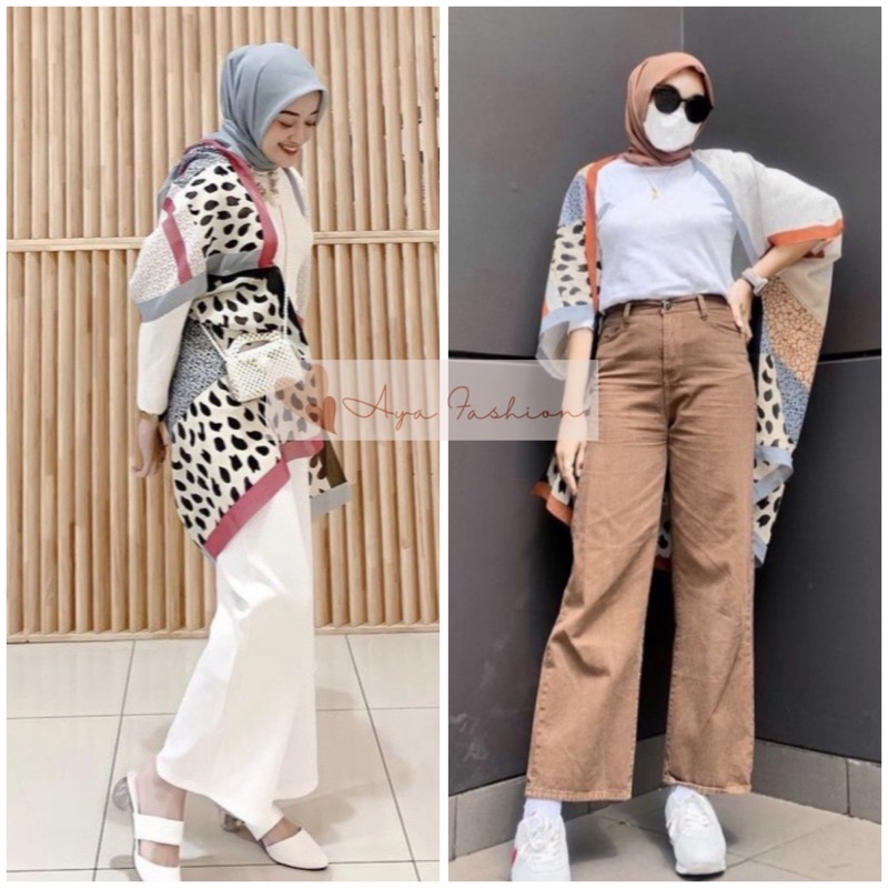 Jual OUTER SCARF MOTIF KEKINIAN OUTER SCARF HIJAB OUTER BATIK | Shopee ...
