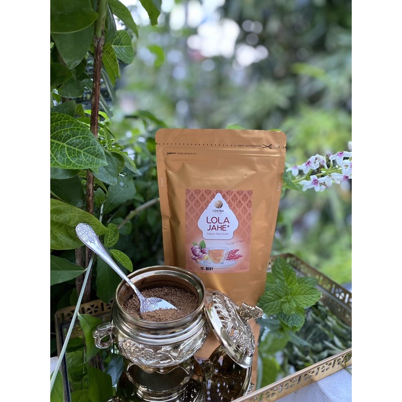 Jual Minuman Jahe Merah Bubuk Premium LOLA JAHE + Organik Tanpa ...
