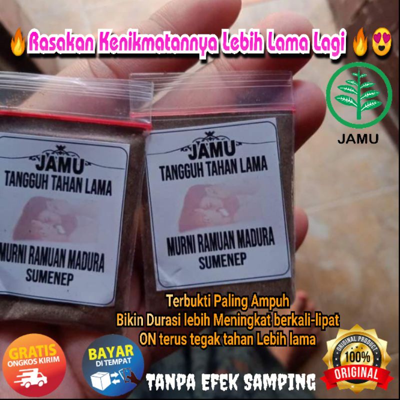 Jual Jamu Kuat Pria Tahan Lama Murni Ramuan Madura Asli || Jamu Tangguh Tahan Lama Kapsul ...