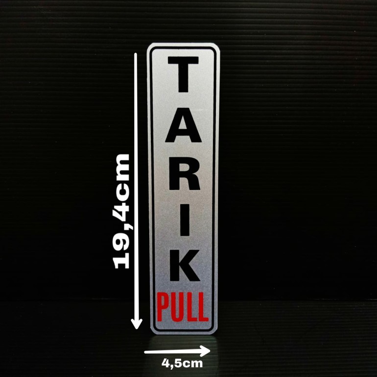 Jual Sign Label Acrylic Tulisan Tarik Pull | Shopee Indonesia