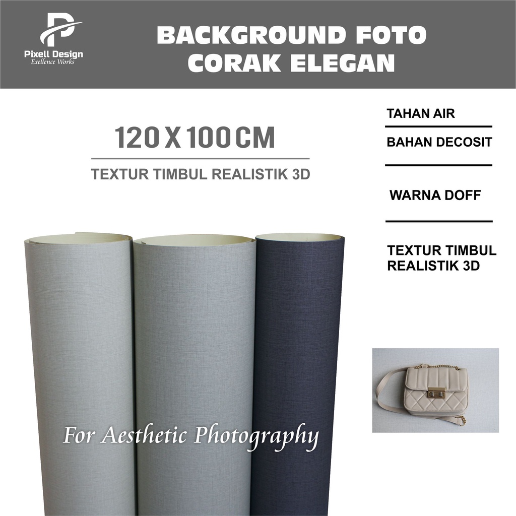 Jual Background Foto Produk / Alas Foto Aesthetic 120 x 100 Cm Texture ...