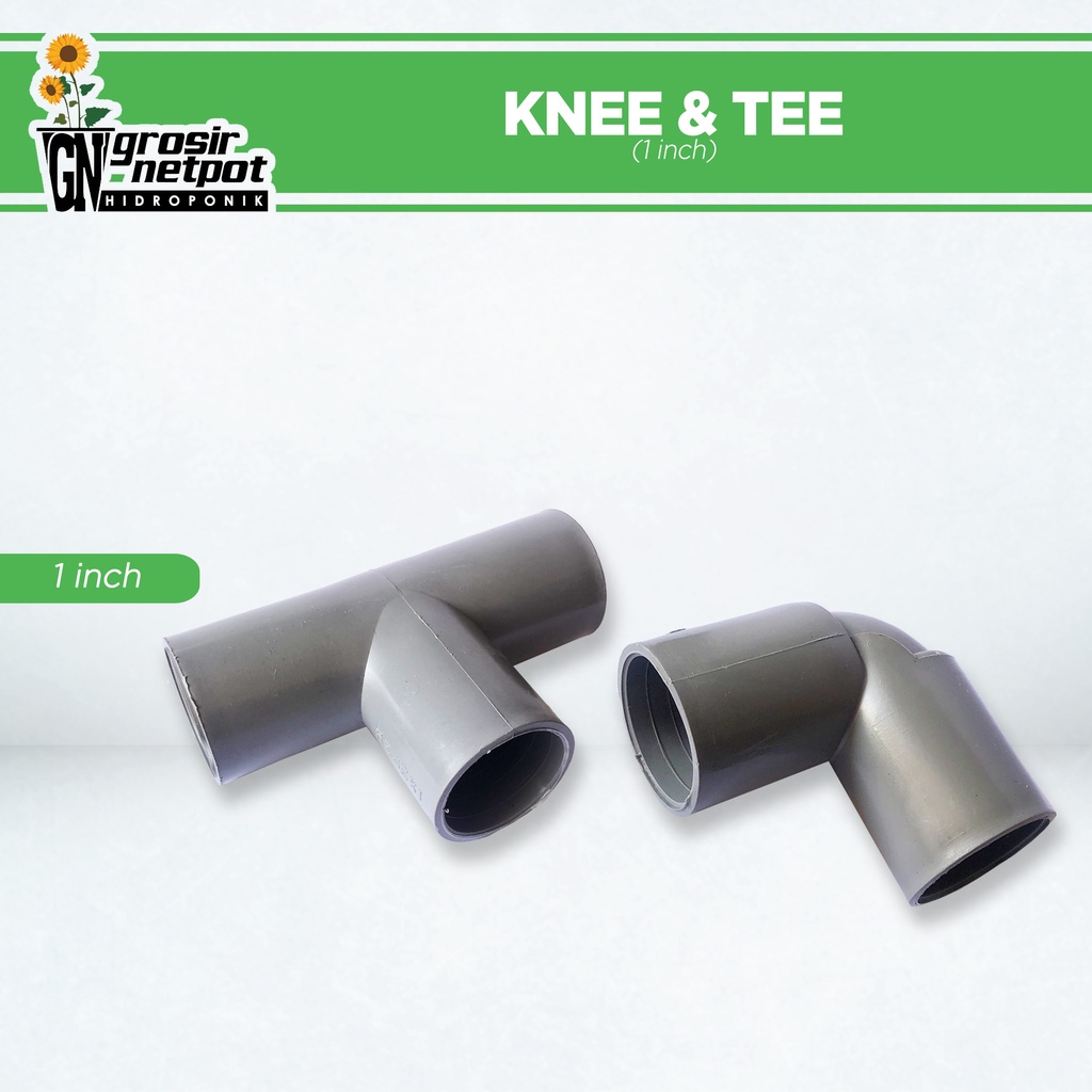Jual Knee 1" / Elbow / Tee Sambungan Pipa Paralon PVC 1 inch | Shopee Indonesia