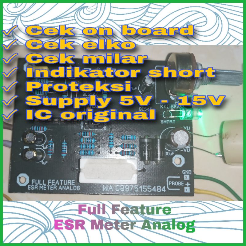 Jual ESR Meter Analog Full Feature | Shopee Indonesia