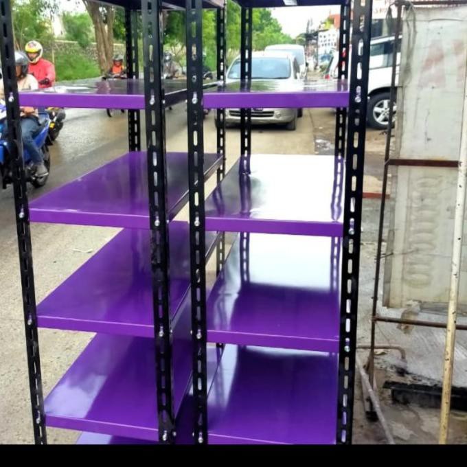 Jual Gudang 2020 Lemari Rak Besi Siku Lubang, 40*100*200 + 5 Hambal ...