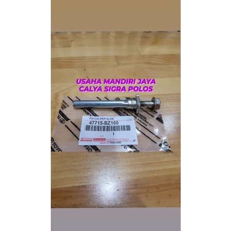 Jual BAUT DISC CALIPER PIN CALIPER CALYA SIGRA POLOS ORIGINAL + PIN ...