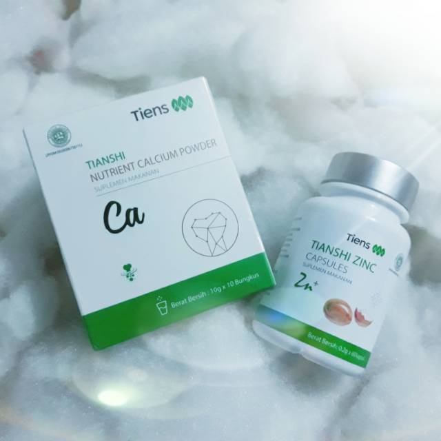 Jual Natrium high calsium powder & zink (tiens) | Shopee Indonesia