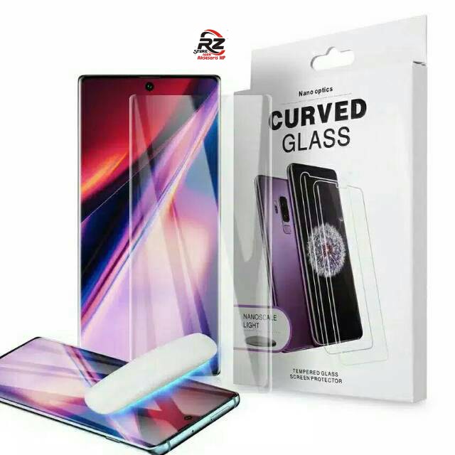 Jual Tempered Glass Full Curve Uv Samsung S6 S7 Edge S8 S9 Plus S10