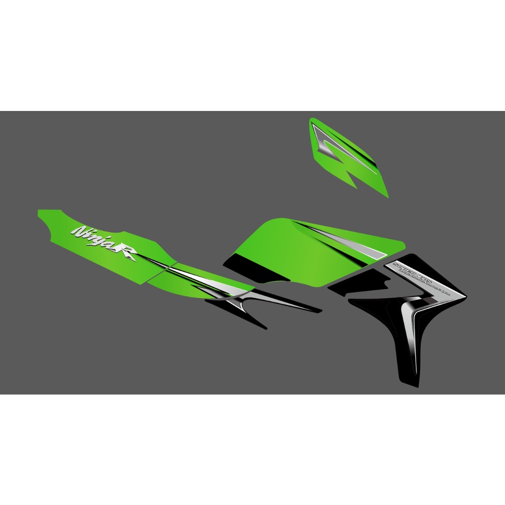 Jual STRIPING NINJA R DESIGN ORI VARIASI BAHAN TRANSPARAN | Shopee ...