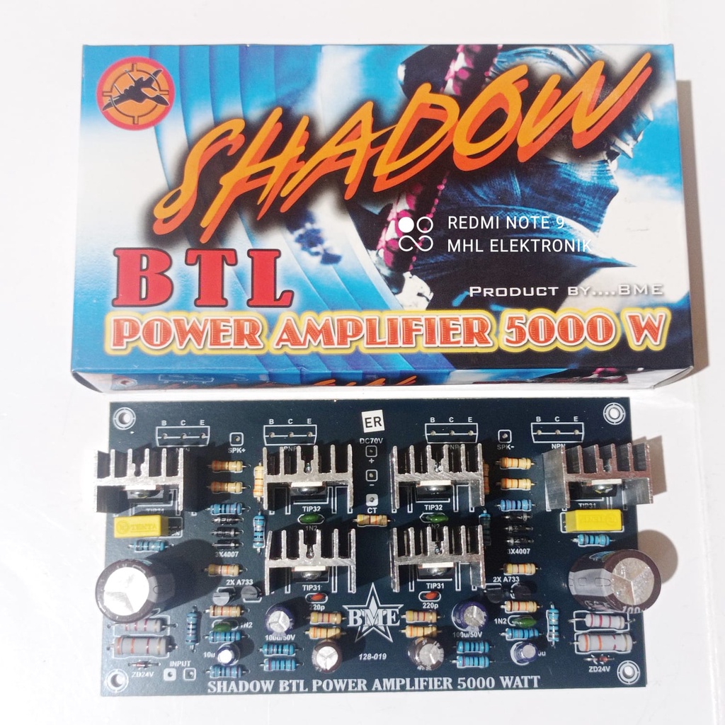 Jual KIT BTL Audio Power Amplifier Shadow 5000 W | Shopee Indonesia