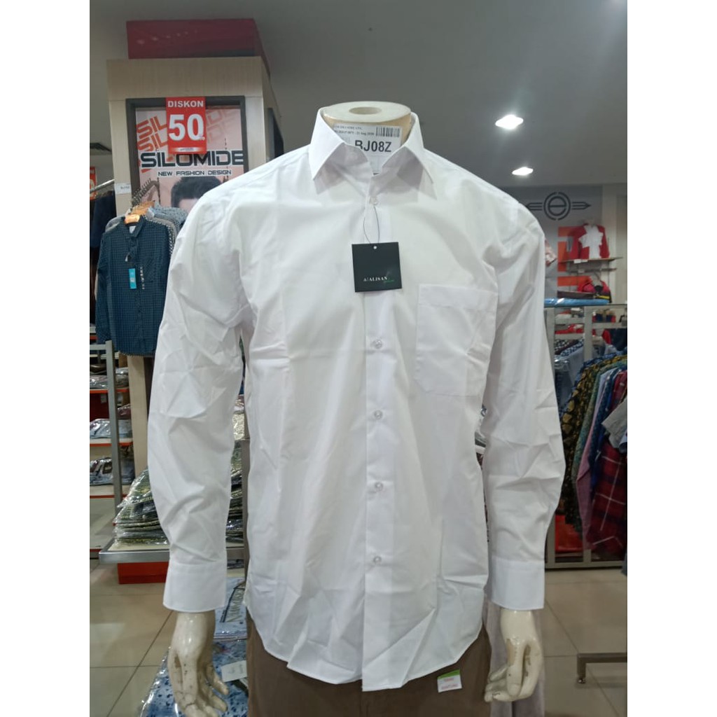 Jual Alisan Kemeja Tpj Warna Putih | Shopee Indonesia