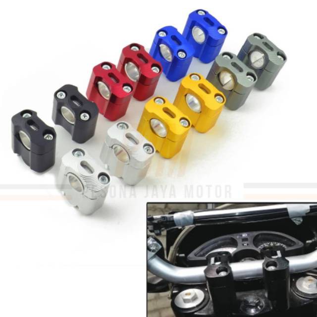 Jual Riser Stang Peninggi Stang Universal cocok untuk stang standar dan ...