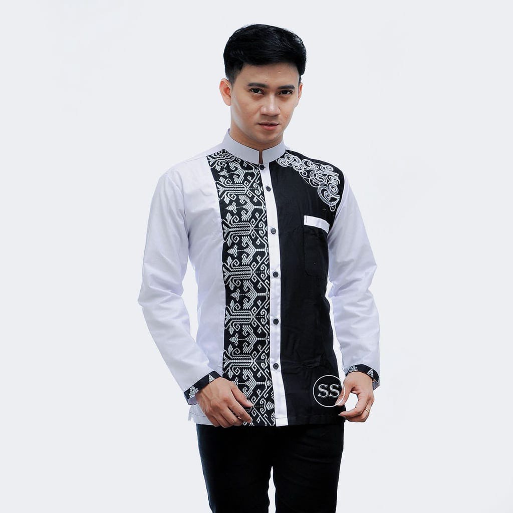 Jual Baju koko lengan panjang | Koko Batik pria | Baju Koko Dewasa ...