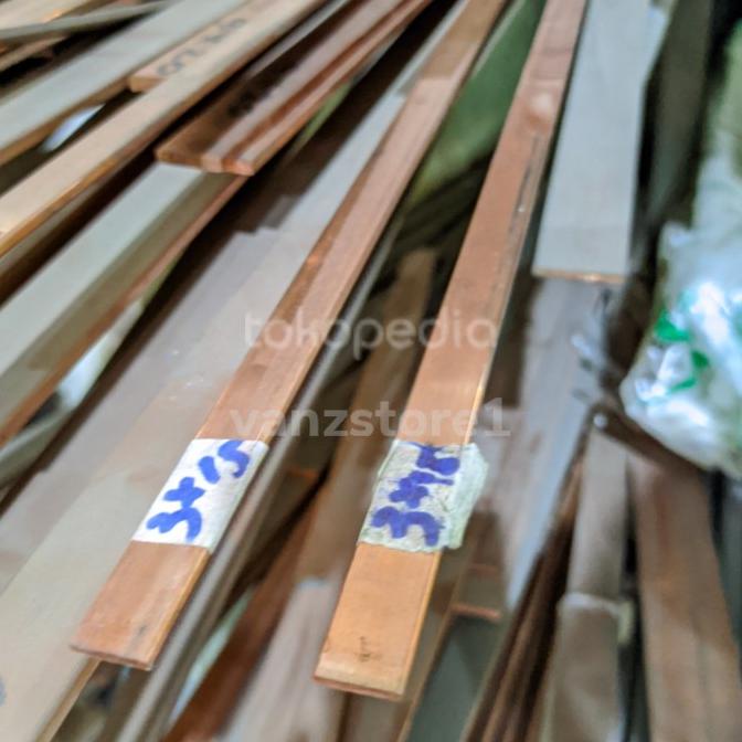Jual {{{{{{] Plat Busbar Tembaga ukuran 3x15 tebal 3mm lebar 15mm ...