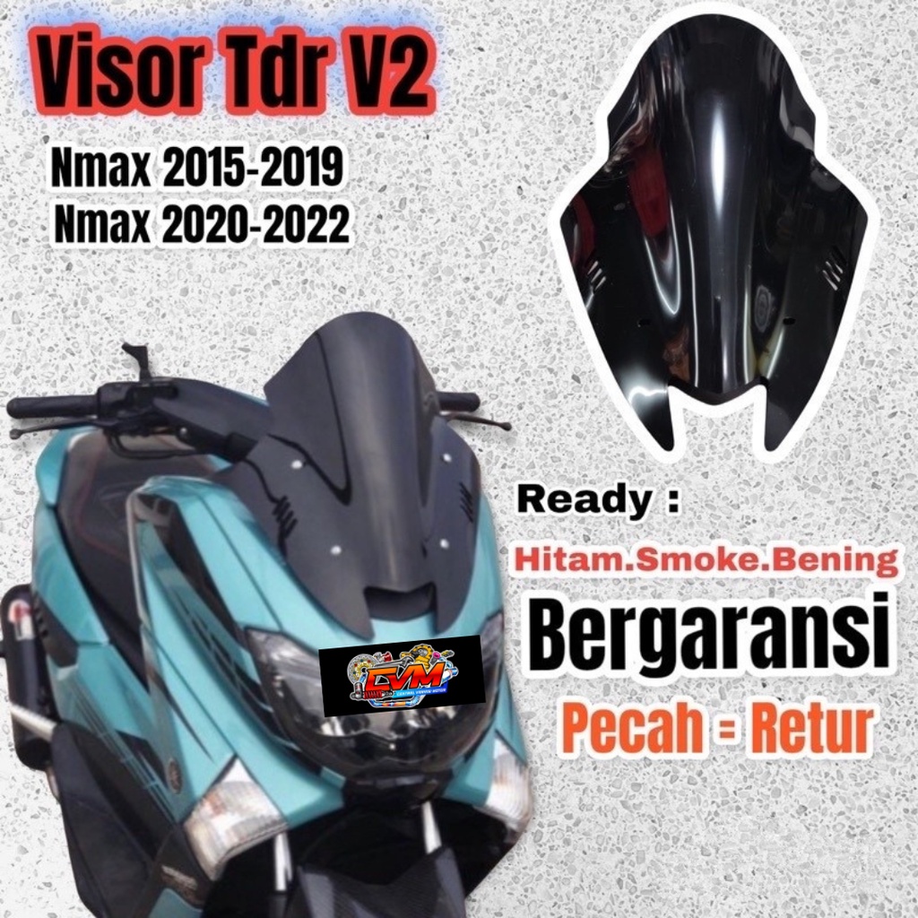 Jual Visor Nmax Model TDR Windshield Yamaha Nmax Model TDR Nmax Old ...