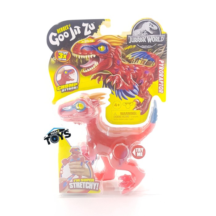 Jual Heroes Of Goo Jit Zu Jurassic World Chomp Attack Stretch ...