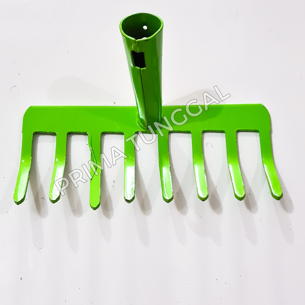 Jual Alat Garpu Garuk Sampah Besi Stamvick Hijau Tebal | Shopee Indonesia