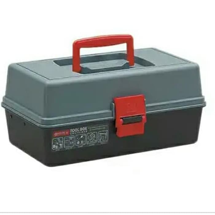 Jual Tool Box/Kotak/Tempat Peralatan/Tool Kit, Lion Star. | Shopee ...