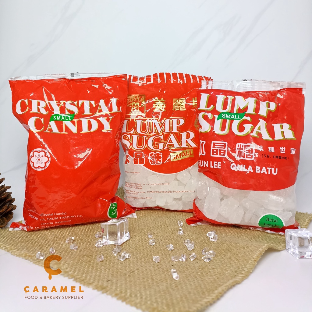 Jual Gula Batu 400gr - mili - meifah - sunlee - lump sugar | Shopee ...