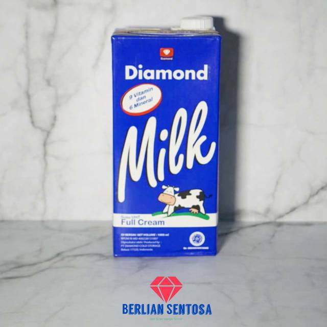 Jual Diamond uht full cream 1 liter PCS | Shopee Indonesia