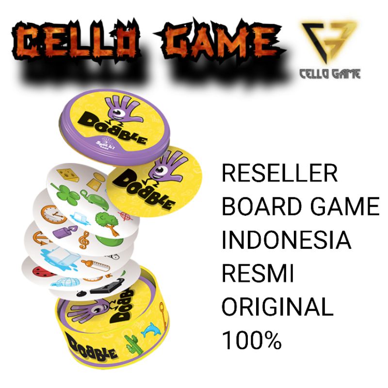 Jual Dobble: Classic BOARD GAME CARD PERMAINAN BOARD/KARTU ORIGINAL100 ...