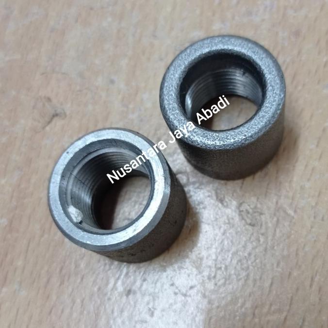 Jual Half Coupling Besi A105 NPT 3000 Psi 3/4 " inchi DN 20 | Shopee ...