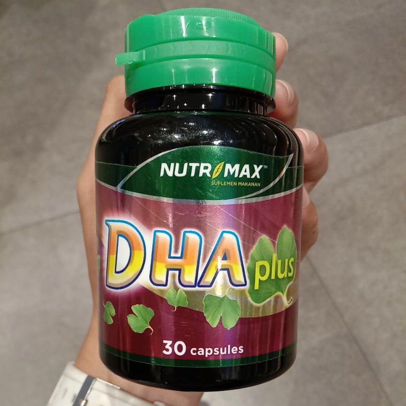 Jual NUTRIMAX DHA PLUS (+Ginkgo biloba extract) @30 Capsules | Shopee ...