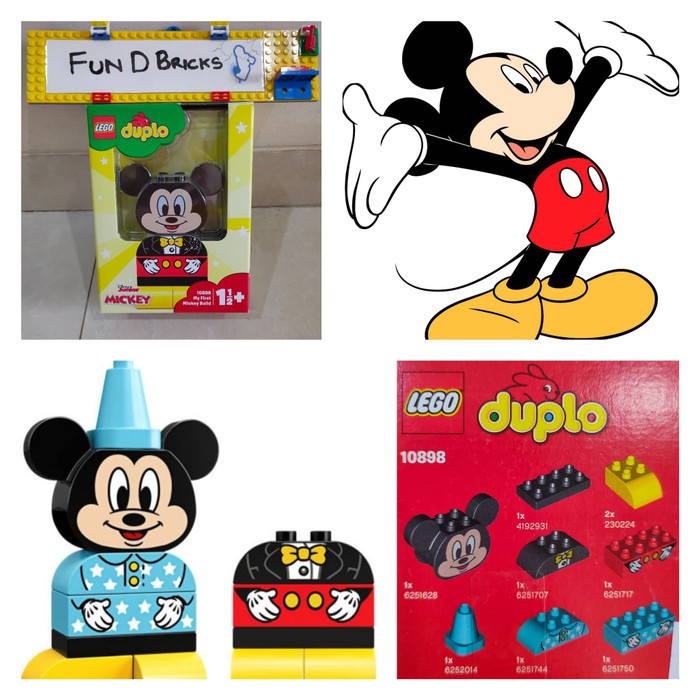 Jual LEGO DUPLO 10898 My First Mickey Build | Shopee Indonesia