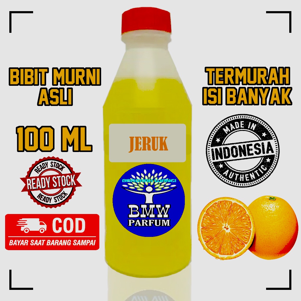 Jual Bibit Parfum JERUK 100ml Murni Original Minyak wangi Biang Farfum ...