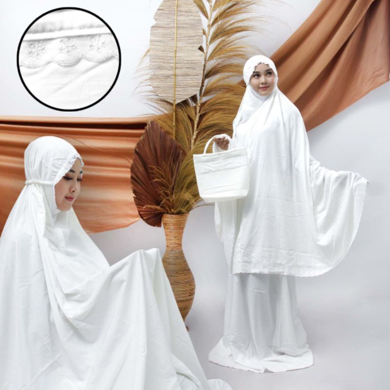 Jual Mukena putih polos | Shopee Indonesia