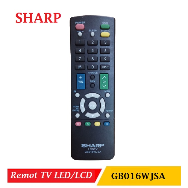 Jual Remote TV SHARP Remot TV Sharp LCD & LED Plasma coock for tv sharp ...