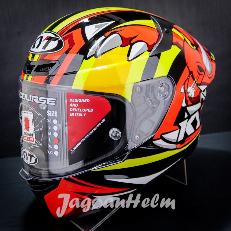 Jual HELM KYT TT COURSE RHINO | Shopee Indonesia