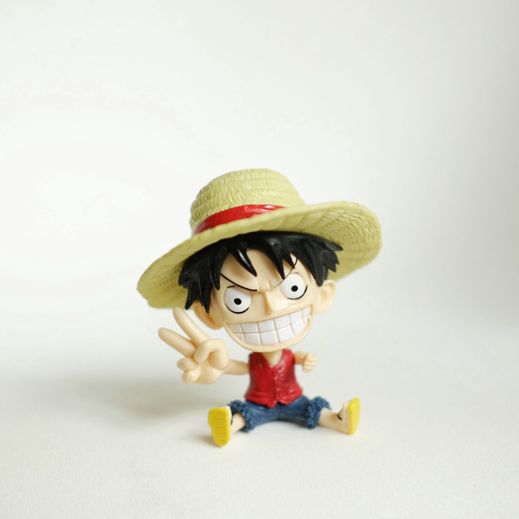 Jual ACTION FIGURE - MINI MONKEY D LUFFY - PVC FIGURE - LUCU CUTE ...