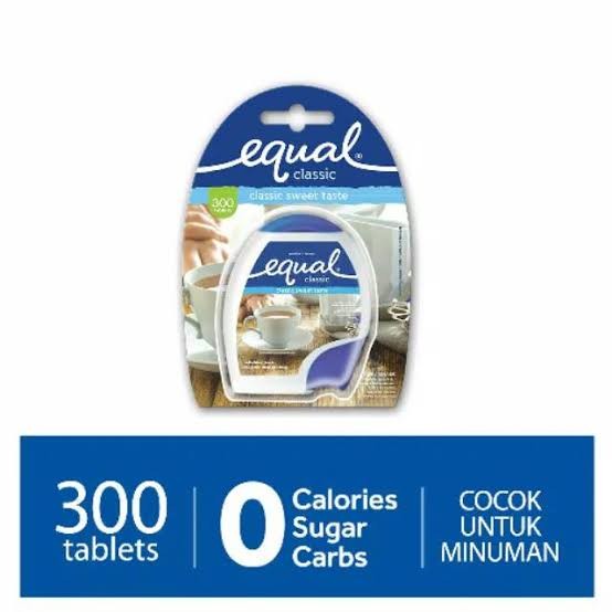Jual EQUAL CLASSIC 300TABLET | EQUAL TABLET ISI 300 - Eq Classic 300 ...