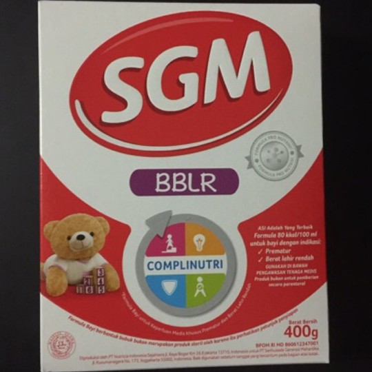 Jual SGM BBLR Susu Formula Box - 400gr | Shopee Indonesia