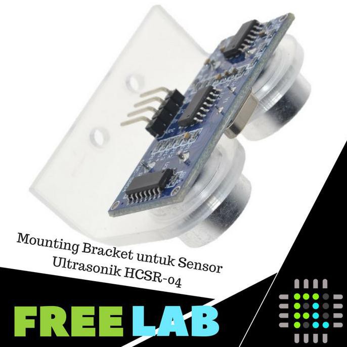 Jual Ultrasonik Sensor Mount Bracket untuk HCSR-04 - Tanpa Sensor ...
