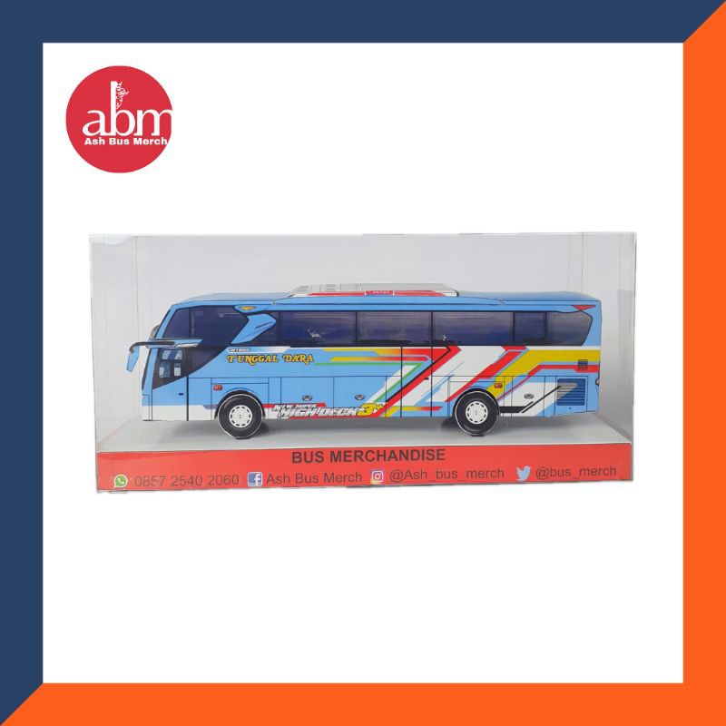 Jual Miniatur Bus / Miniatur Bis Papercraft Tunggal Dara | Shopee Indonesia