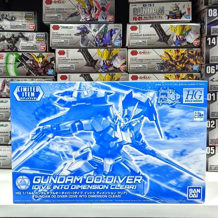 Jual Hg 1/144 Gundam 00 Diver Dive Into Dimension Clear Limited | Shopee Indonesia