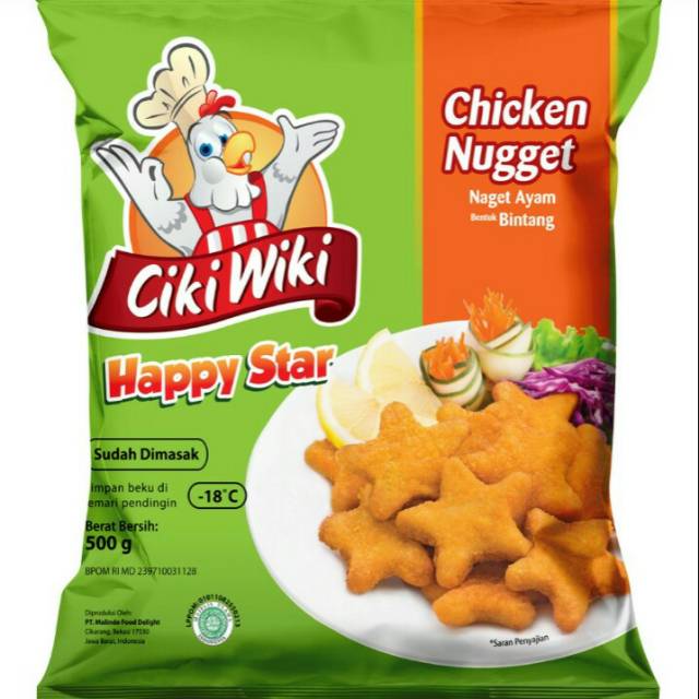 Jual Nugget ciki wiki happy star 250g | Shopee Indonesia