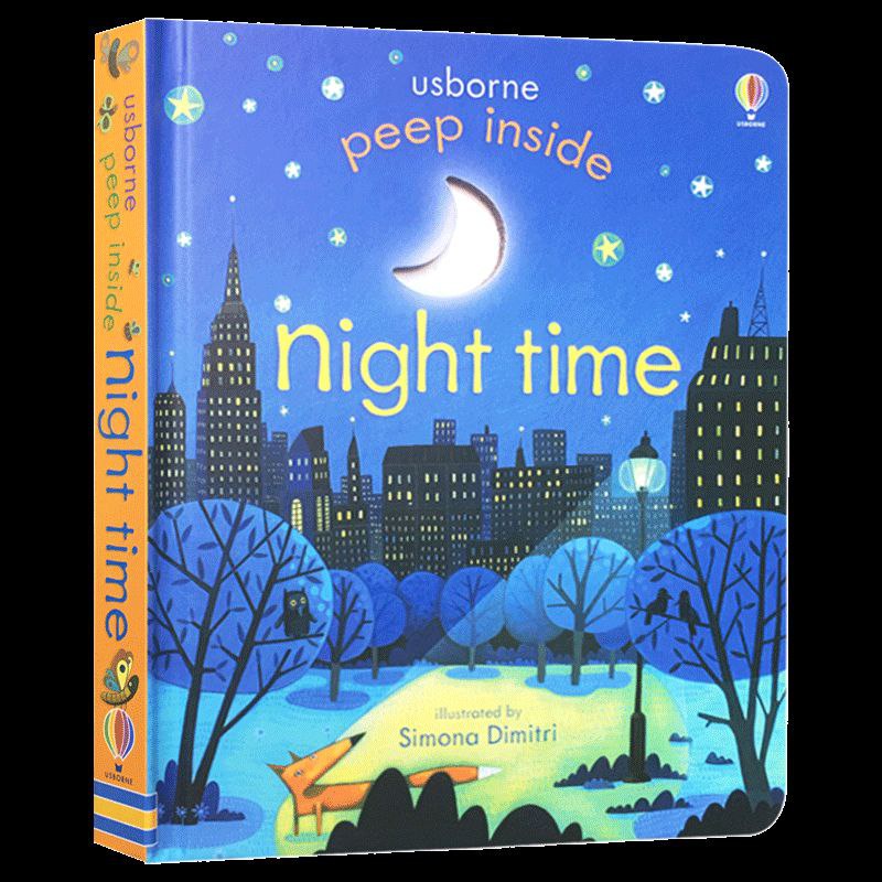 Jual [Edu] Usborne Story Book Peep Inside The Night time Buku Cerita ...
