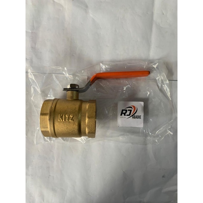 Jual Stop Kran Keran Air Ball Valve Super Tebal Kuningan Chine Kitz Kite Kizz 3 Inch | Shopee ...
